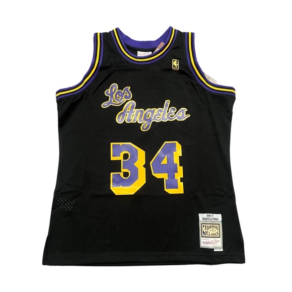 Mitchell & Ness | Shirts | Mitchell Ness Los Angeles Lakers Shaquille ...
